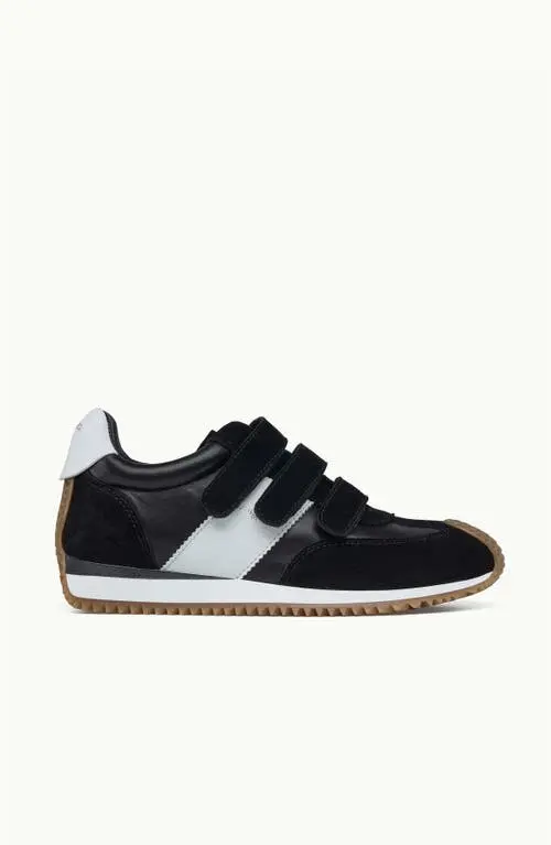 J/SLIDES NYC Lyla Sneaker - Black/off White