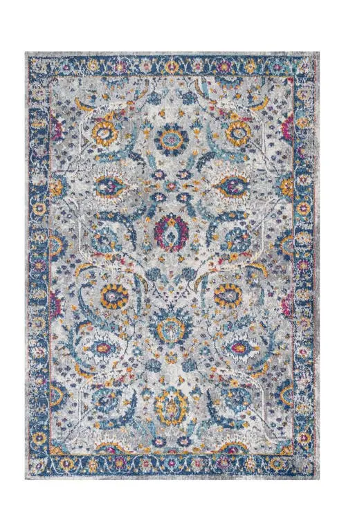 JONATHAN Y Izil Modern Persian Area Rug - Light Gray/blue