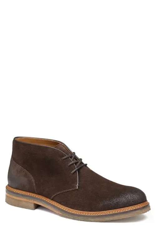 Johnston & Murphy Calder Oiled Suede Chukka Boot