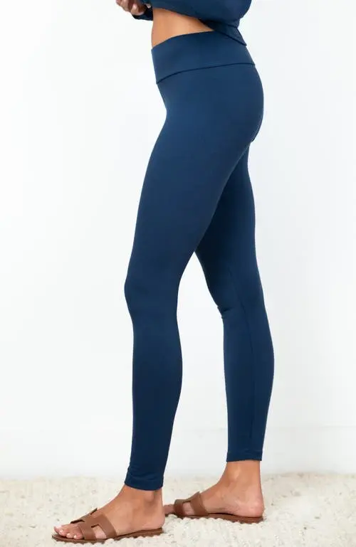 JJWINKS Ultimate Lounge & Sleep High Waist Leggings - Navy