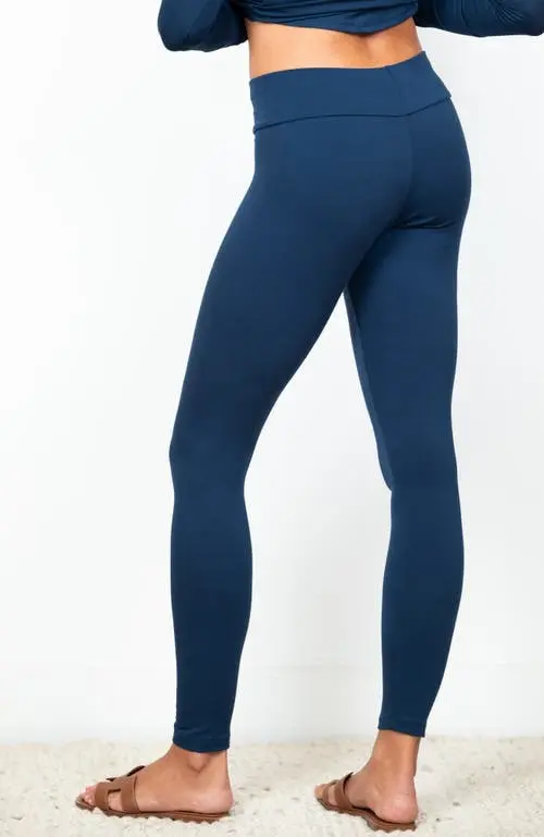 JJWINKS Ultimate Lounge & Sleep High Waist Leggings - Navy
