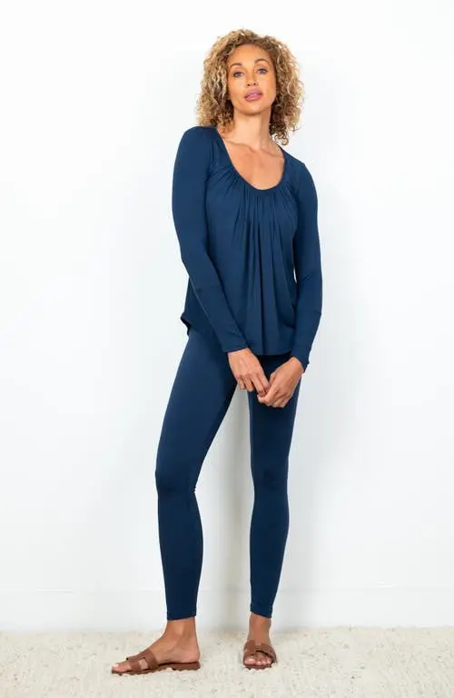 JJWINKS Ultimate Lounge & Sleep High Waist Leggings - Navy