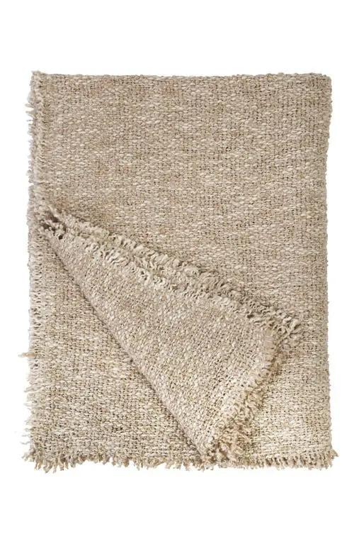 POM POM AT HOME Brentwood Throw Blanket - Natural