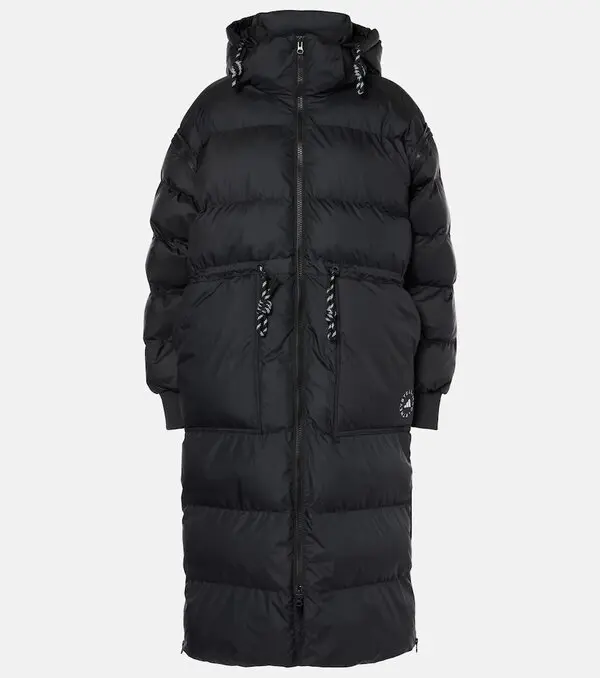 Adidas By Stella McCartney Convertible Puffer Coat - Black