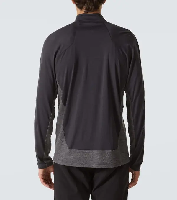 Sease Runner Virgin Wool Half-zip Sweater