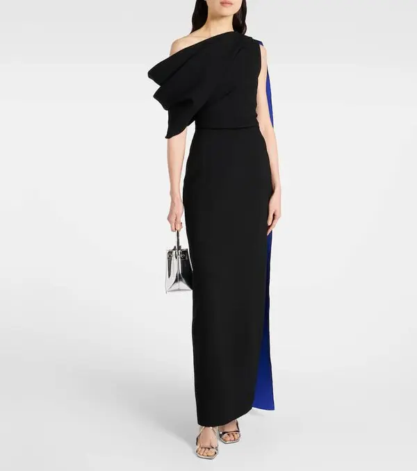 ROKSANDA Maite Crêpe Gown - Black