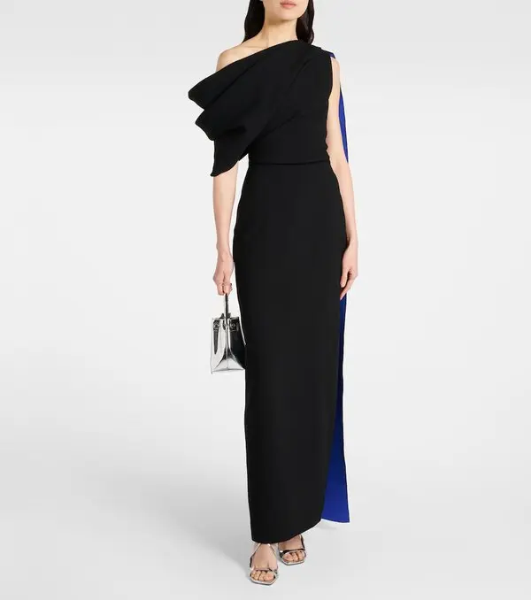 ROKSANDA Maite Crêpe Gown - Black