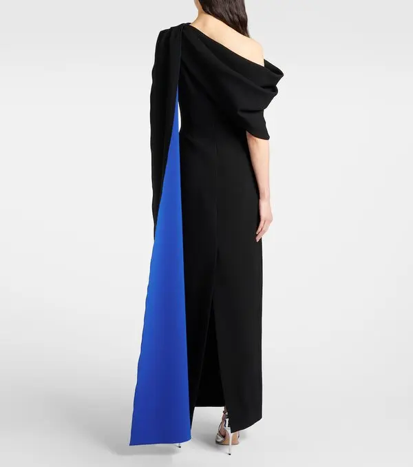 ROKSANDA Maite Crêpe Gown - Black