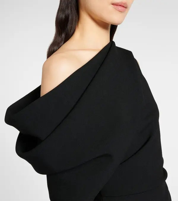 ROKSANDA Maite Crêpe Gown - Black