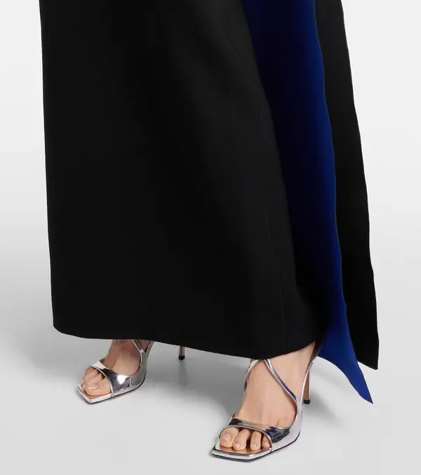 ROKSANDA Maite Crêpe Gown - Black
