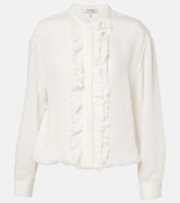 Dorothee Schumacher Striped Blouse - White