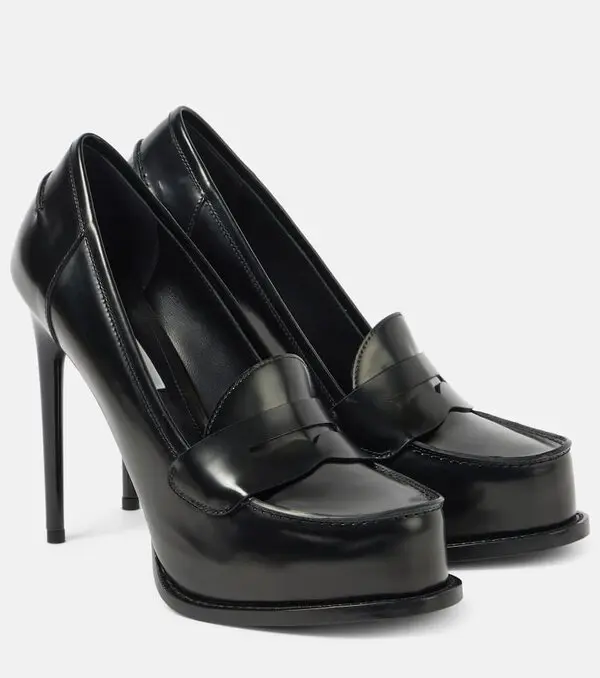 Victoria Beckham Leather Loafer Pumps