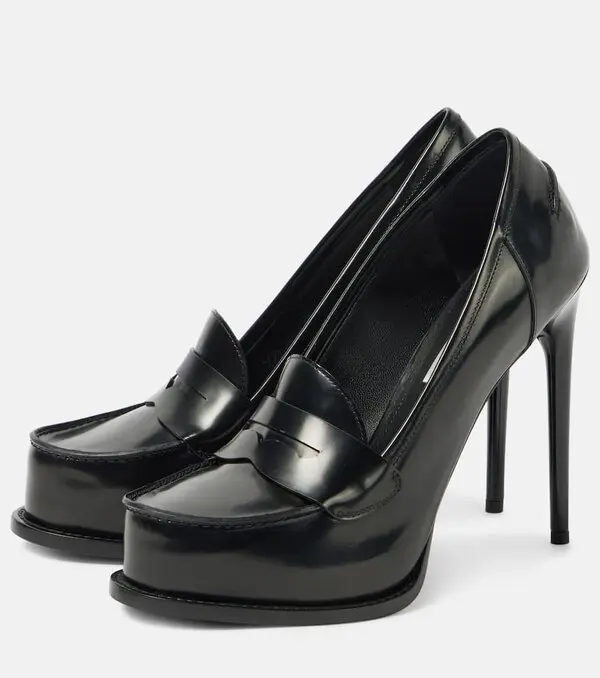 Victoria Beckham Leather Loafer Pumps