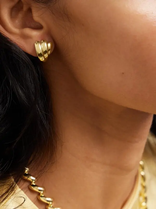 Lié Studio The Magda -tone Earrings - Gold