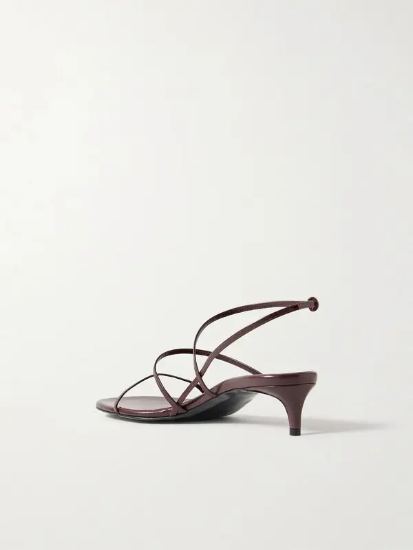 Khaite Loop Leather Sandals