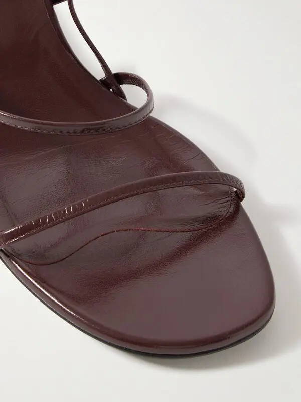 Khaite Loop Leather Sandals