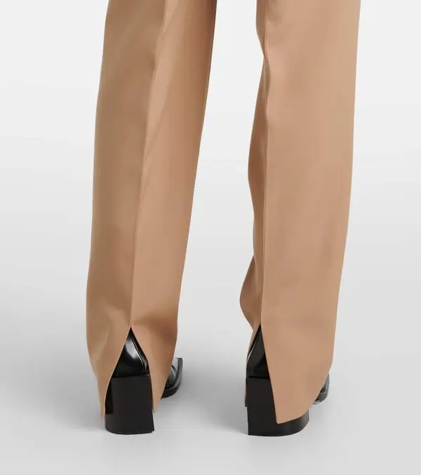 JIL SANDER Slim Fit Wool Trousers