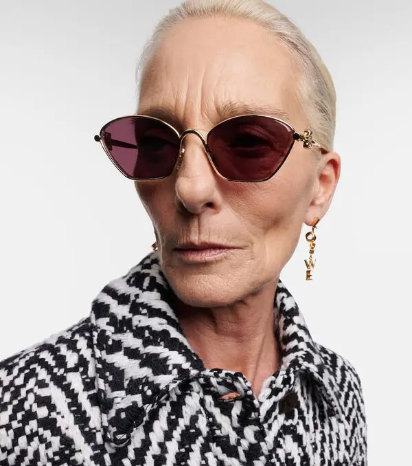 Loewe Anagram Cat-eye Sunglasses - Pink