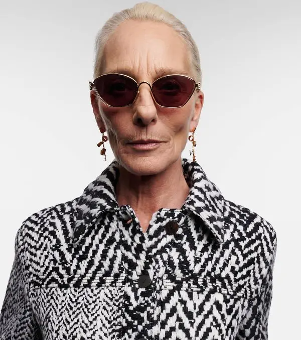 Loewe Anagram Cat-eye Sunglasses - Pink