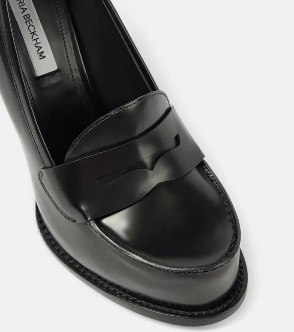Victoria Beckham Leather Loafer Pumps