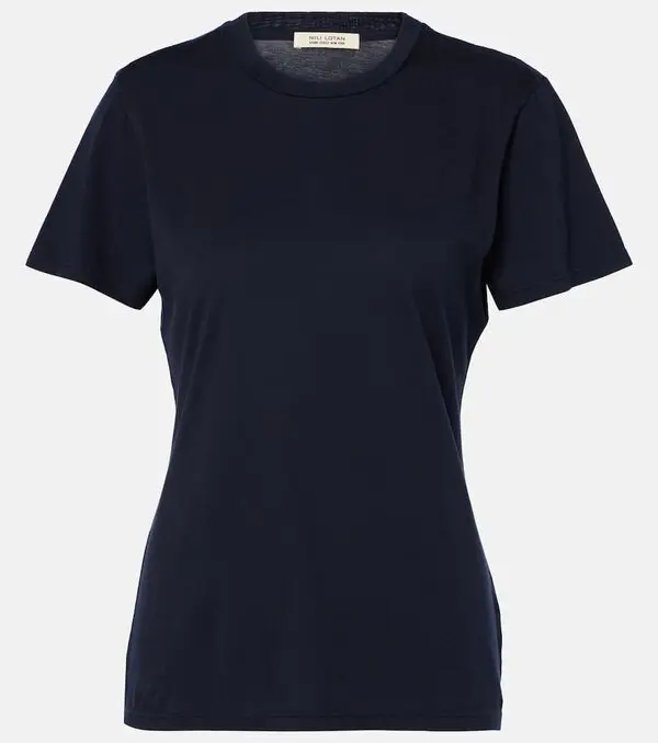 NILI LOTAN Cotton Jersey T-shirt