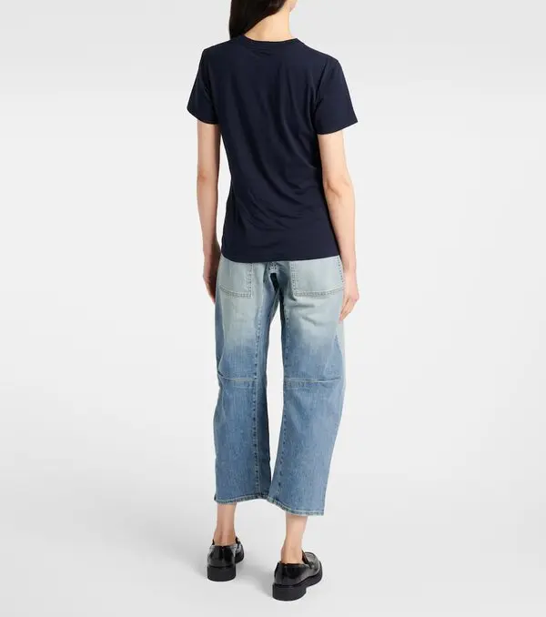 NILI LOTAN Cotton Jersey T-shirt