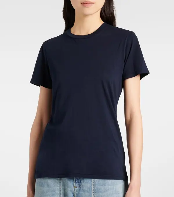 NILI LOTAN Cotton Jersey T-shirt