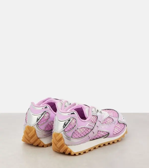 Bottega Veneta Orbit Lace-up Sneakers - Pink