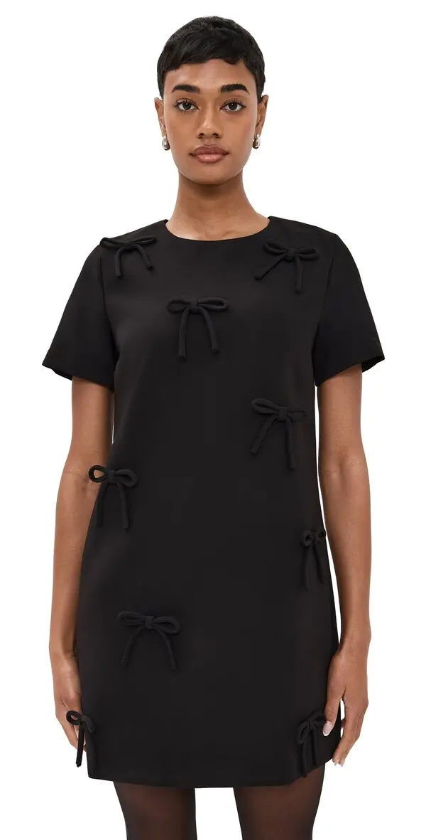 English Factory Bow Detailed Mini Dress