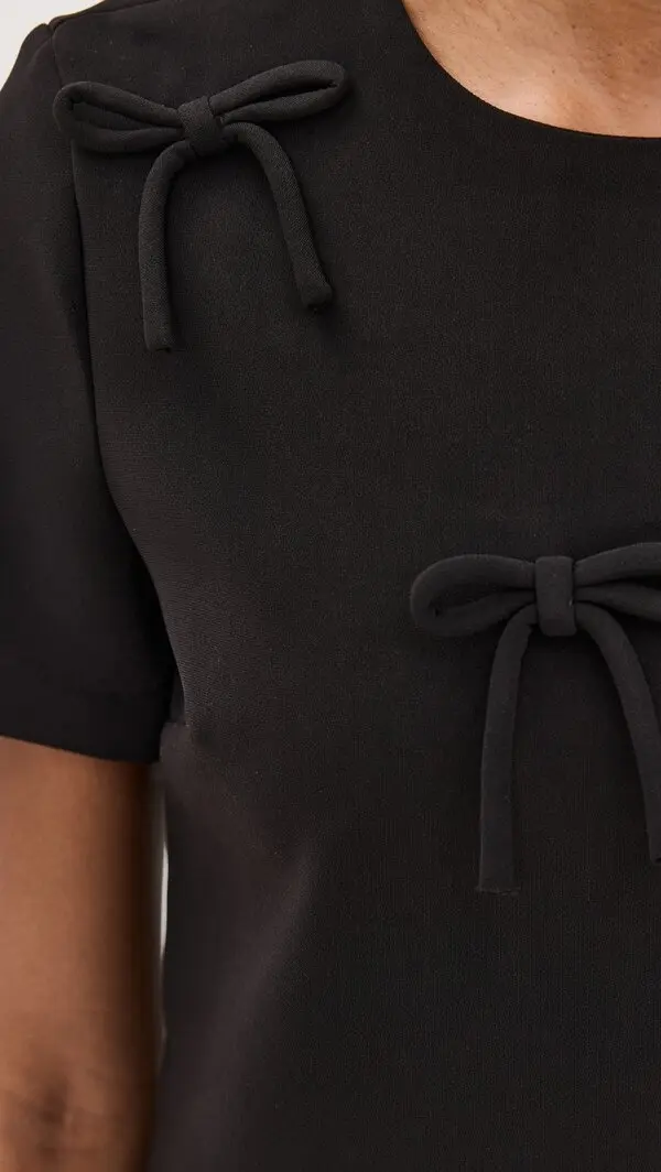 English Factory Bow Detailed Mini Dress