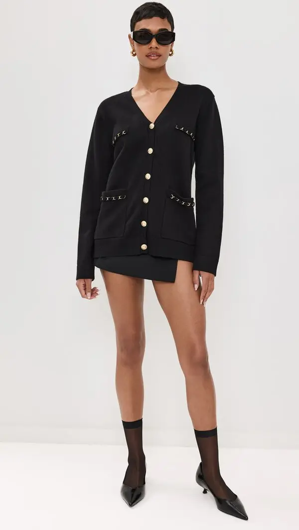 Endless Rose Chain Oversized Cardigan