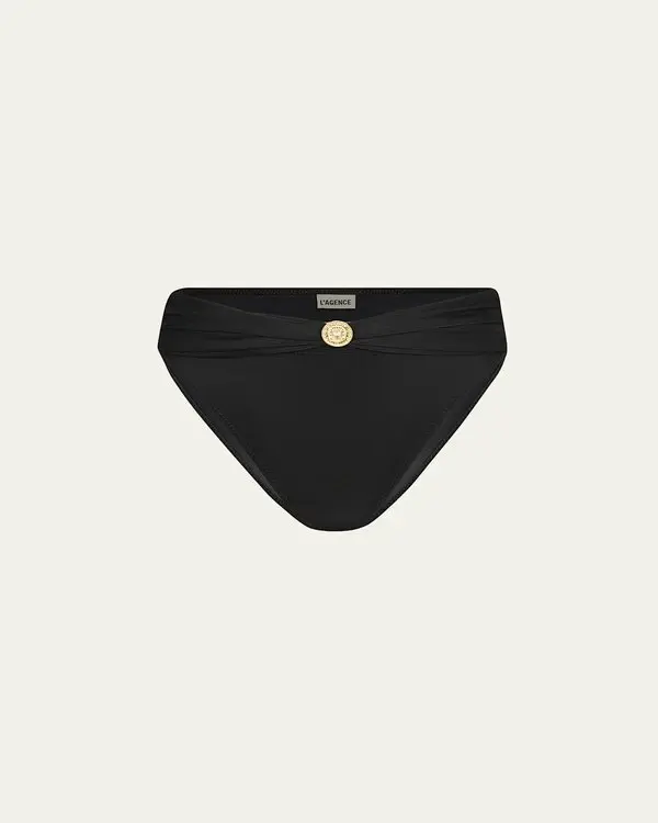 L'Agence Miya Bikini Bottom - Black