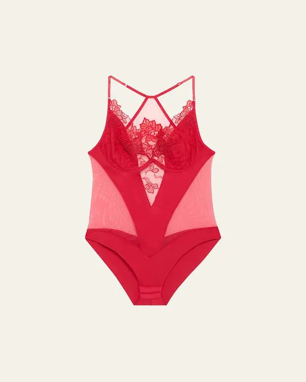Lise Charmel Embroidered Bodysuit - Re