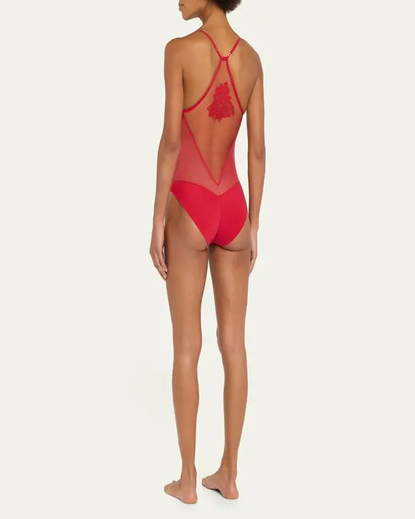Lise Charmel Embroidered Bodysuit - Re