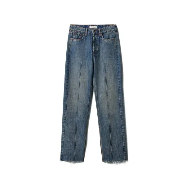 Miu Miu Denim Five-pocket Jeans