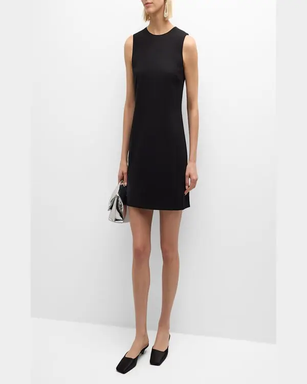 Theory Compact Crepe York Dress ブラック Theory Compact Crepe York Dress ブラック
