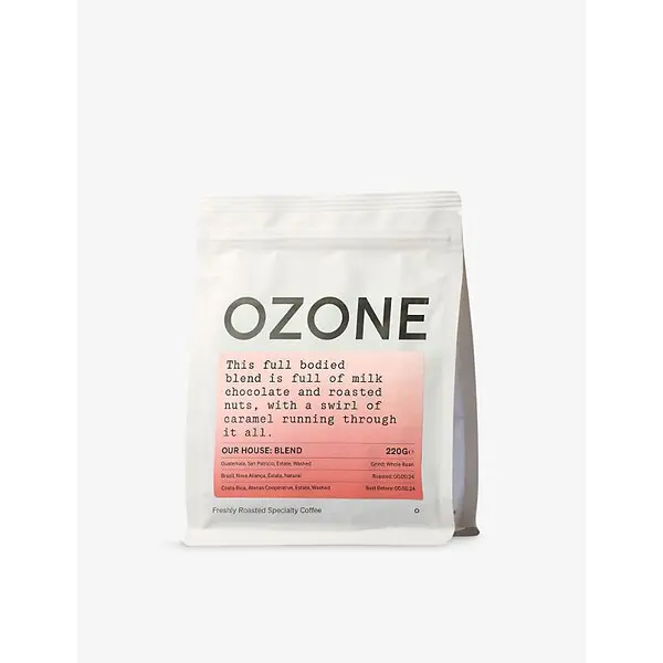 OZONE COFFEE Our House Blend Whole Coffee Beans 220g - One-color