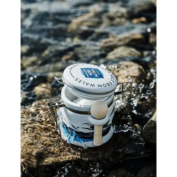 HALEN MON Water Colour Sea Salt Jar 100g