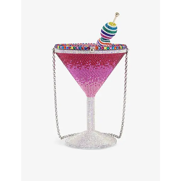 Judith Leiber Martini Candy Crystal Clutch-bag