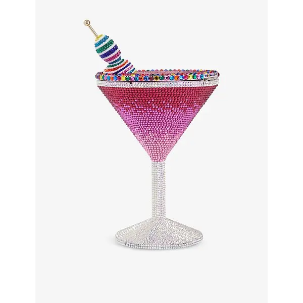 Judith Leiber Martini Candy Crystal Clutch-bag