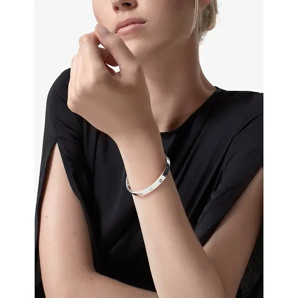 Cartier Love Bracelet With Diamonds - White Gold