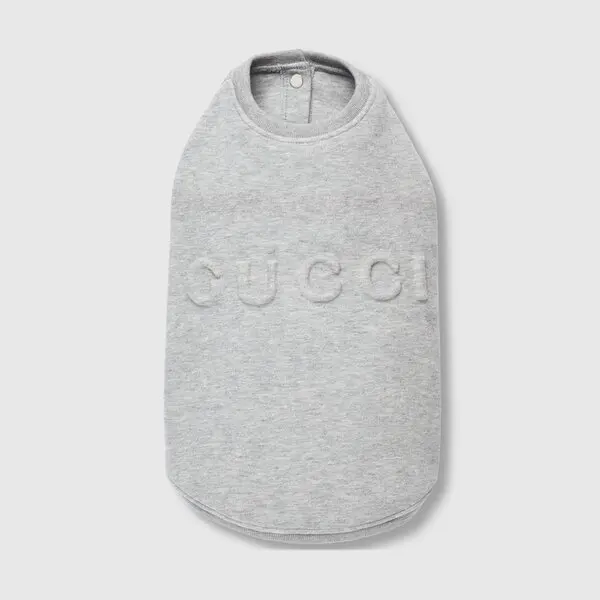 Gucci Embossed Cotton Pet Sweatshirt