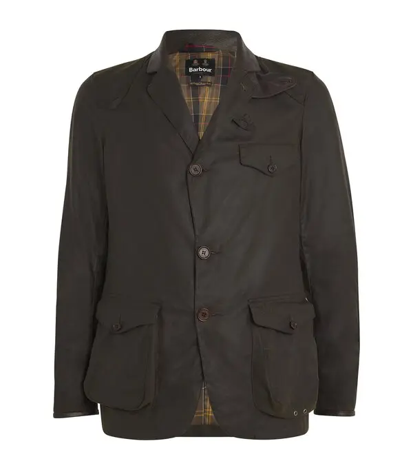 Barbour Waxed Beacon Jacket - Green