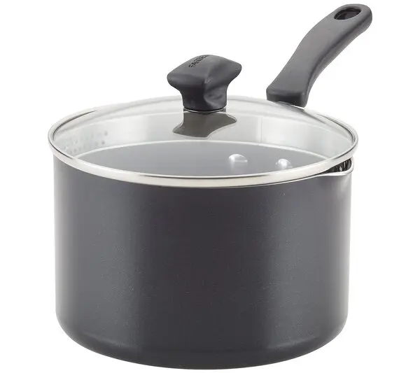 FARBERWARE Cookstart Diamondmax Nonstick Strain Ing Saucepan - One-color