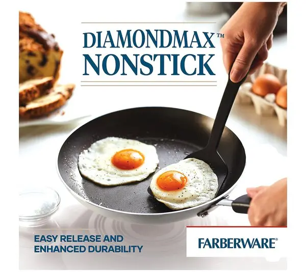 FARBERWARE Cookstart Diamondmax Nonstick 2 Pc S Killet Set