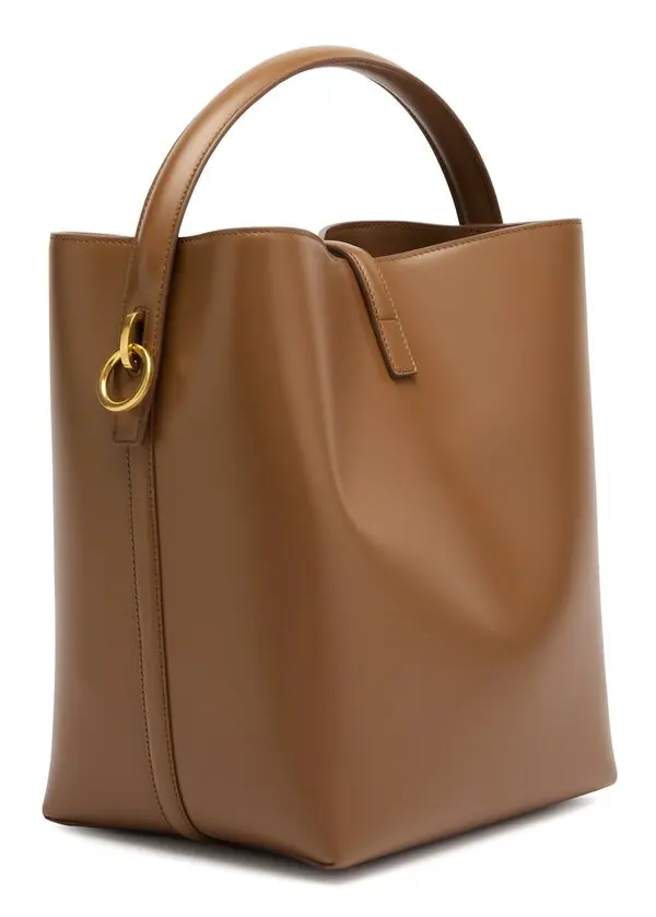 Saint Laurent Le 37 Small Bucket Bag - Brown