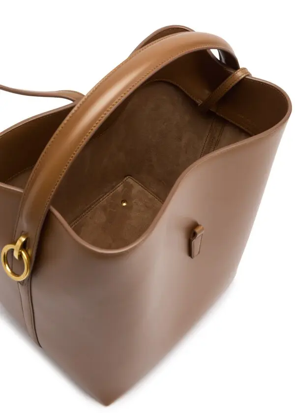 Saint Laurent Le 37 Small Bucket Bag - Brown