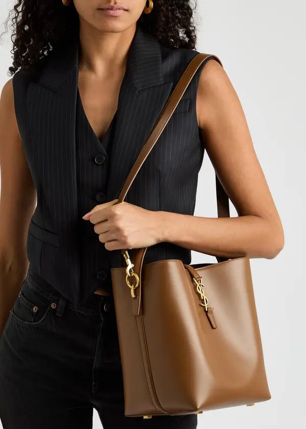 Saint Laurent Le 37 Small Bucket Bag - Brown