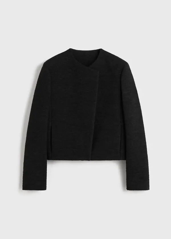 TOTEME Cropped Bouclé Evening Jacket