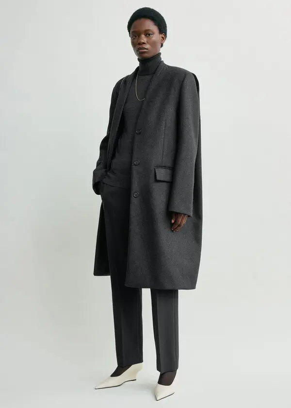 TOTEME Deep Pleat Coat